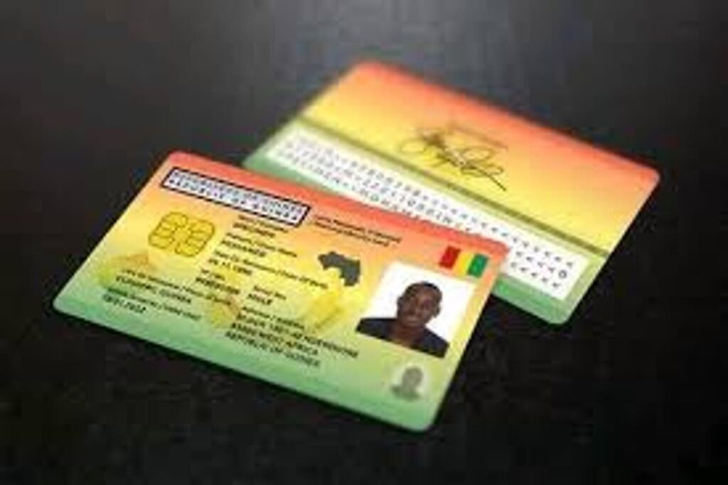 Guinée: le processus de délivrance de la Carte nationale d'Identité ...