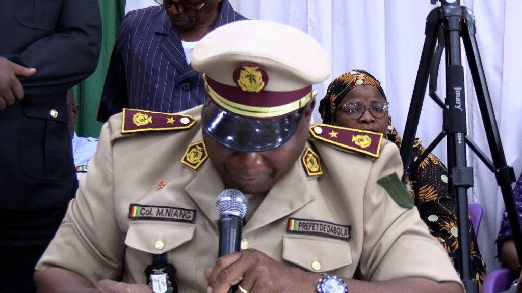 Kankan : le nouveau préfet, Colonel Mohamed Niang entre en fonction ...